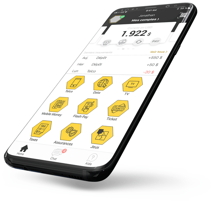 Solution pour paiement, réabonnement et transfert d’argent | Flash POS